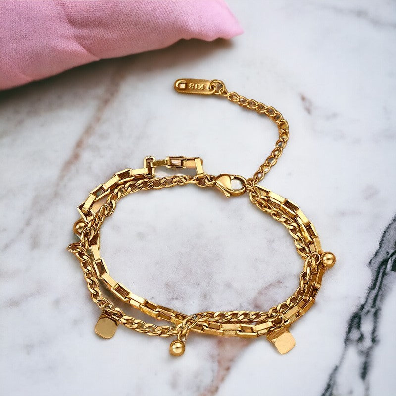 Βραχιόλια ατσάλινα, με πέρλες και charms – charmy.gr