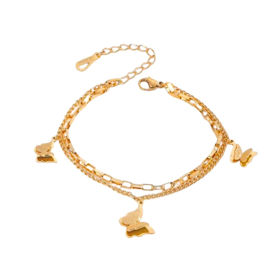 Βραχιόλια ατσάλινα, με πέρλες και charms – charmy.gr